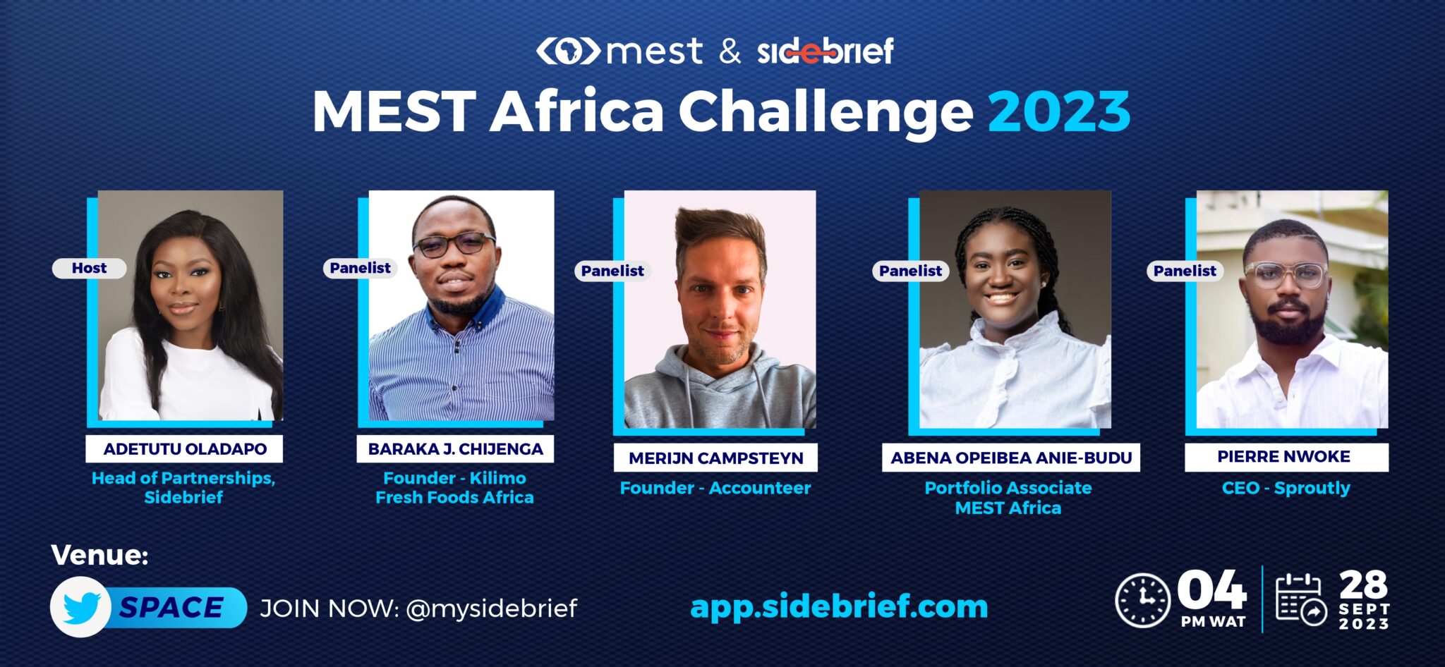 MEST Africa Challenge With Sidebrief